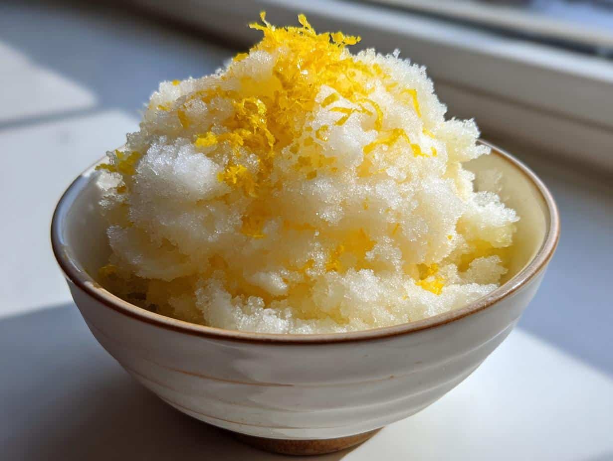 Granité citron : 5 raisons de l'adorer cet été - Recettes Authenitiques